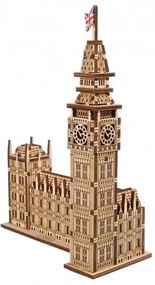 Ugears 3D dřevěné mechanické puzzle Big Ben