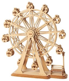 RoboTime dřevěné 3D puzzle Ruské kolo
