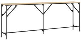 vidaXL Konzolový stolek dub sonoma 200 x 29 x 75 cm kompozitní dřevo