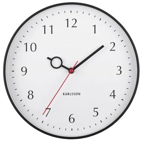 Designové nástěnné hodiny 5992BK Karlsson 30cm