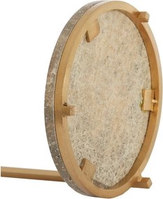 Kulatý odkládací stolek s mramorovou deskou ø 26 cm Leda – Light &amp; Living