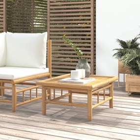 vidaXL Zahradní stůl 65 x 55 x 30 cm bambus [362304] Barva: Hnědá