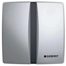 Geberit - Elektronické ovládání splachování pisoáru, síťové napájení, matný chrom 115.802.46.5