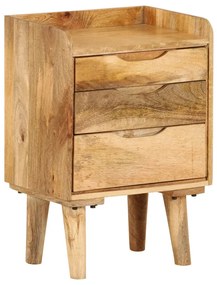 Noční stolek z masivního mangovníkového dřeva | 40x30x59,5 cm