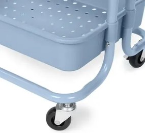 Compactor Grena Koupelnový vozík s kolečky - 3 police modrý / 43 x 34.