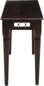Konzolový stolek z masivu rosewood v tmavě přírodní barvě 45x120 cm Srina – Premier Housewares