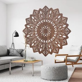 Dřevěný nástěnný obraz mandala ve tvaru slunce | SENTOP HDF0319-B