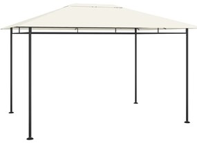 vidaXL Marketos Altán 384x281x270 cm krémový 180 g/m²