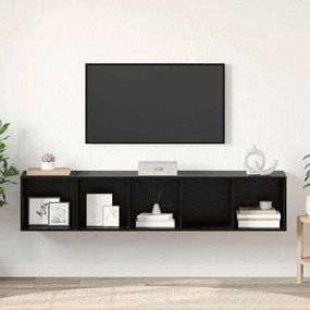 Sada televizních skříní 2 ks Černý dub Kompozitní dřevo 3393172