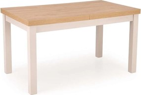 Jídelní stůl Tiago, hikora / krémová