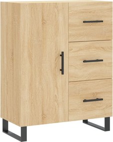 Skříň highboard dub sonoma 69,5 x 34 x 180 cm kompozitní dřevo 3199836