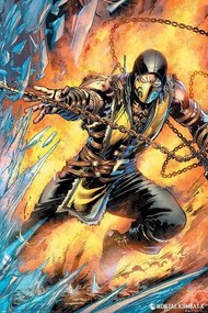 Postershop Plakát - Mortal Kombat (Scorpion)