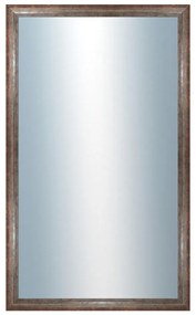 DANTIK - Zarámované zrcadlo - rozměr s rámem cca 60x100 cm z lišty NEVIS červená (3051)