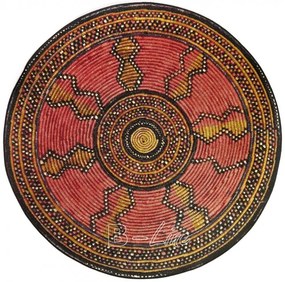 Kusový koberec Zoya 418/Q01/X Kruh průměr 120 cm