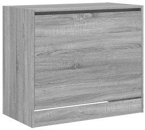 Botník šedý sonoma 80 x 42 x 69 cm kompozitní dřevo - Default Title