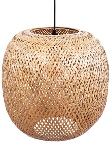 Toolight Natural, závěsné svítidlo 1xE27 APP1326-1CP, přírodní hnědá, OSW-05368
