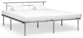 Rám postele šedý kov 180 x 200 cm,  324837 HangarStore.cz