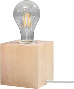 Sollux Lighting Stolní lampa ARIZ dřevo