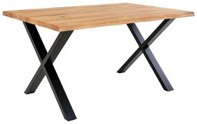 Jídelní stůl s deskou z masivního dubu House Nordic Toulon, 140 x 95 cm