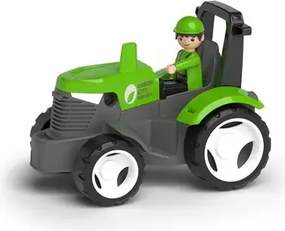 EFKO Traktor Igráček MultiGO zelený s vidlemi a paletou / od 3 let