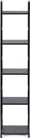 Regál LOFT 29 cm černý