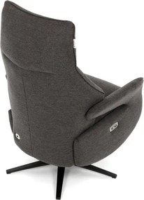Polohovací křeslo hnědé, elektrické TV-B3973 BR2