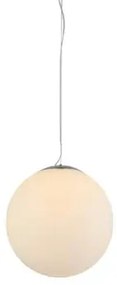 Kovový lustr bílé Ball 30