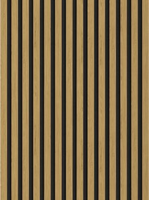 Mexen Lam-F, akustické stěnové lamely 275 × 31,5 cm, filc 6 mm, dub jantarový, S105-275317-2812-073