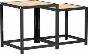 Čajové stolky 2 ks MDF dub sonoma 331657
