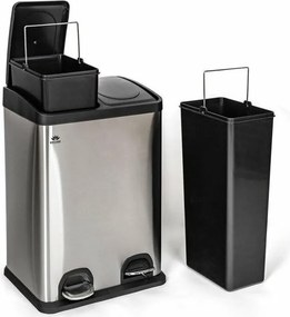 Brilanz Koš na tříděný odpad Savery, 2 x 20 l, 40 l