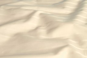 Saténové povlečení Pruh 6/24mm - champagne Velikost: 140 x 200 + 70 x 90
