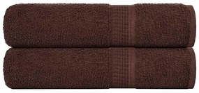 Ručníky FROGN 2 ks hnědé 100x150 cm 360 g/m² 136764