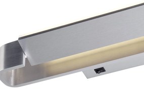 LED nástěnné světlo Box, otočné, eloxovaný hliník