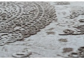 koberec AKRYL VALENCIA 2328 ORNAMENT béžový / hnědý velikost 120x180 cm | krásné koberce cz