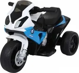 Eljet Dětská elektrická trojkolka BMW S1000 RR modrá / 25W / Rychlost:
