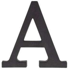 PSG 64.13A - plastové 3D písmeno A, číslo na dům, výška 90 mm, černé