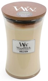 WoodWick Svíčka Vanilla Bean váza velká, 609,5 g