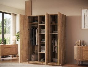 ADRK Furniture Bregma III Křídlová skříň ADRK-W-BRE-150-AG