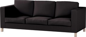 Potah na pohovku IKEA  Karlanda 3-místná nerozkládací, krátký barva šedá