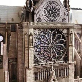 CubicFun 3D Puzzle Katedrála Notre-Dame / 293 dílů / 58.6 x 22 x 44 cm