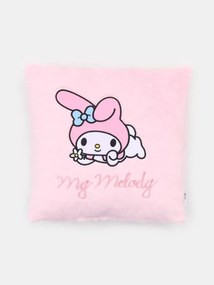 Sinsay - Kožešinový polštář My Melody - pastelová růžová