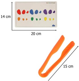 Creative Corner Kreativní oblázky barevné montessori puzzle