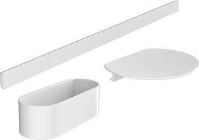 Hansgrohe WallStoris, sada k vaně, bílá matná, HAN-27966700