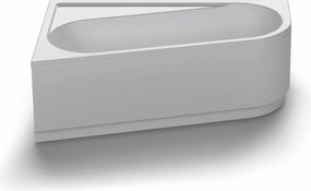 Ravak CHROME 160 x 105 cm CA51000000 vana snowwhite levá