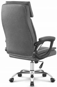 Ergonomická otočná kancelářská židle HC-1023 Grey