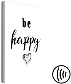 Obraz Be happy (1 panel) vertikální