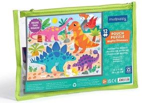 Mudpuppy Puzzle Silní dinosauři 12 dílů