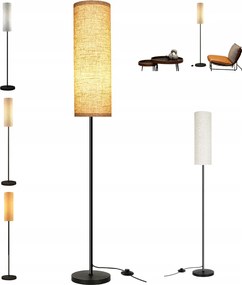 Podlahová Stojací Lampa E27 12W 175 CM Elegantní Lampička Na Čtení