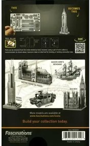 Metal Earth 3D Puzzle Empire State Building / 21 dílků / od 14 let