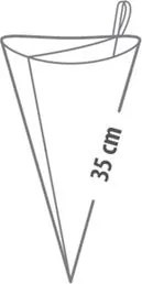 TESCOMA Zdobicí sáček dvojitý DELÍCIA 35 cm, elastický